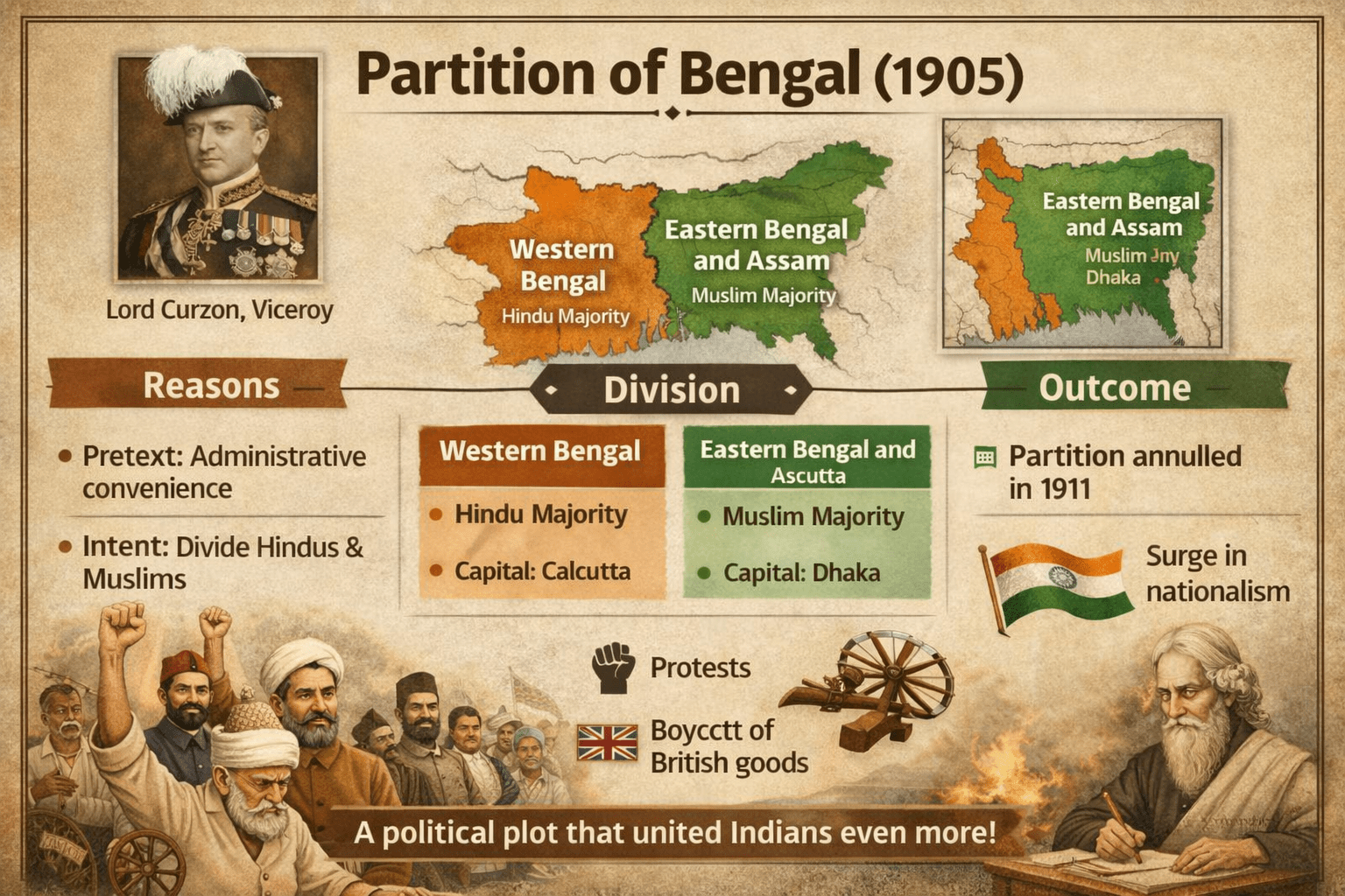 Partition Of Bengal (1905)